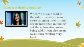 body language: | PPTX | Parenting Babies and Toddlers | Parenting