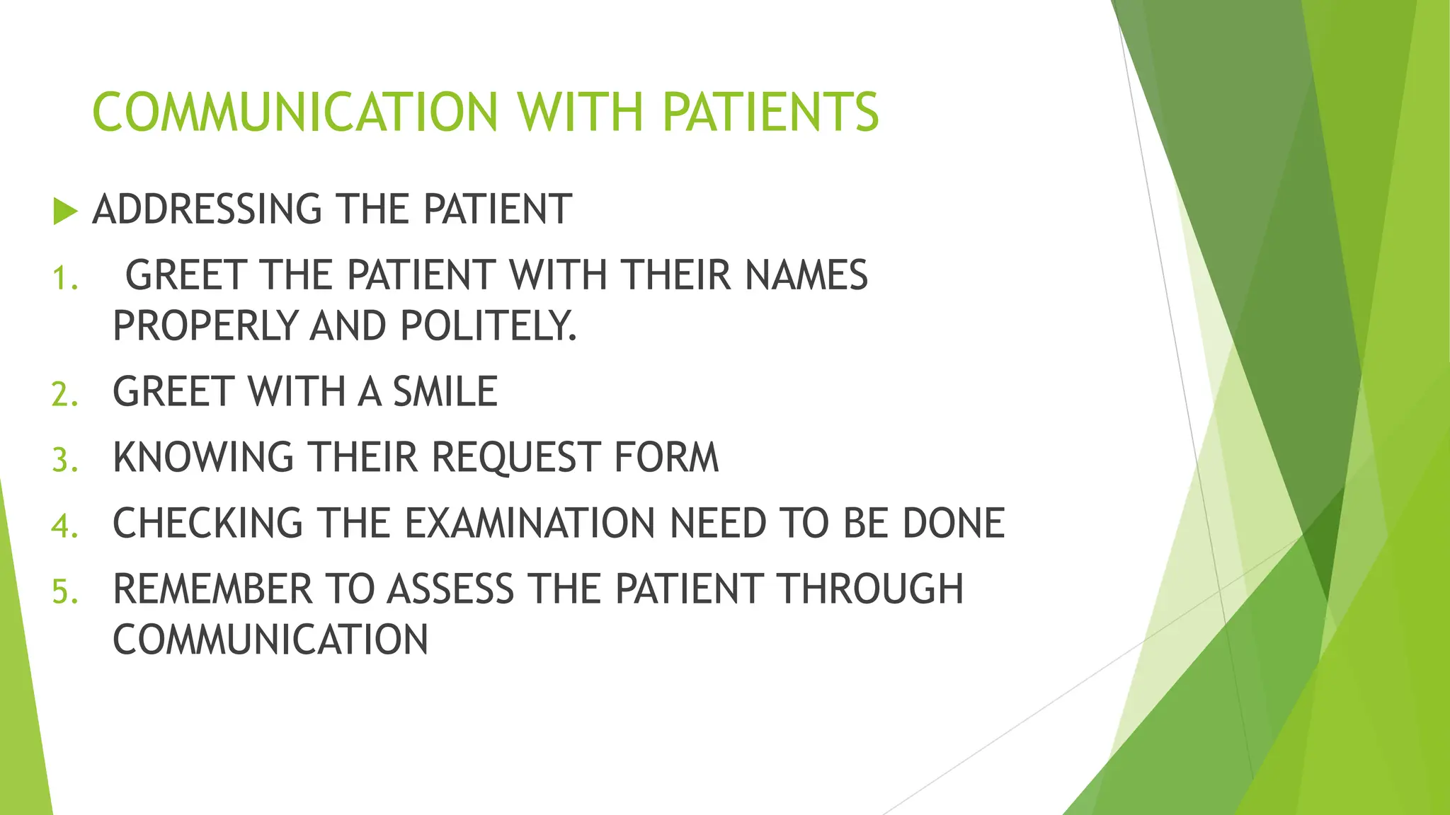 Communication with patient in radiologydepartment.pptx