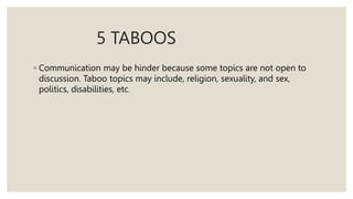 communication.pptx for nursig student to better acheivement | PPT