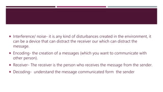 Communication levls and elements of process .pptx