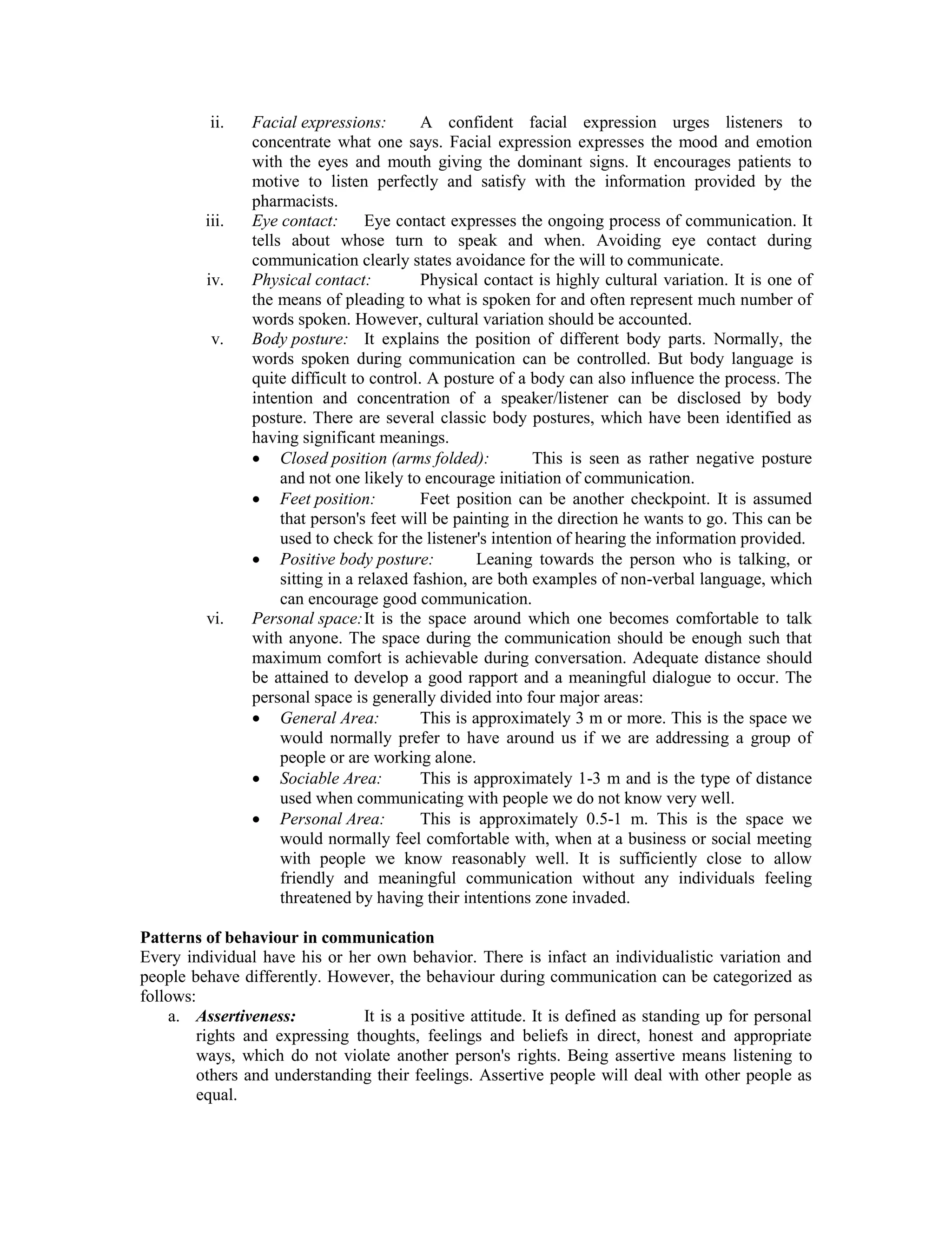 Communication.doc about communication skills | DOC