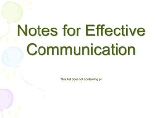 Communication, types of effective communication.ppt