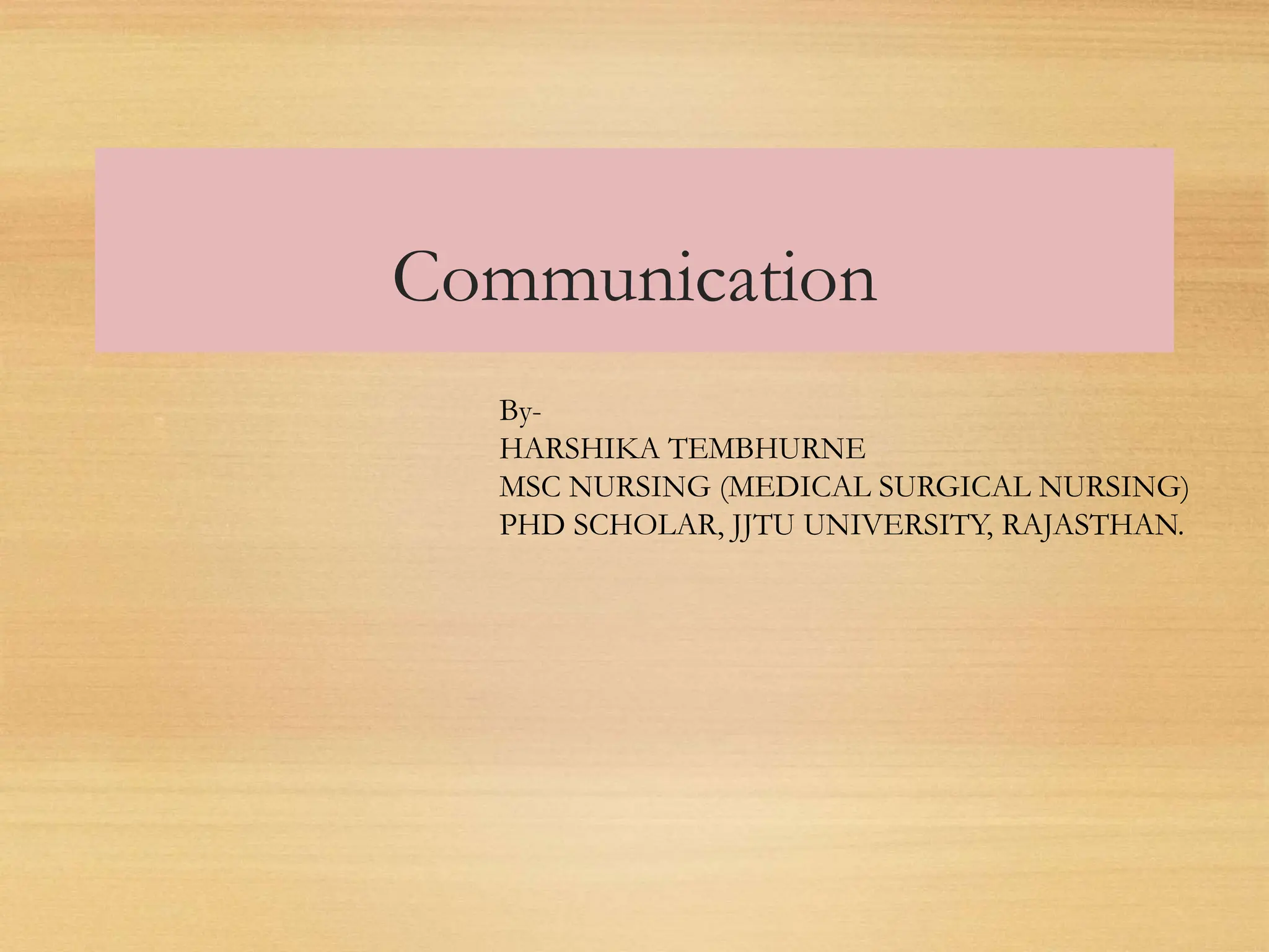 COMMUNICATION, SCOPE OF COMMUNICATION, TYPES | PPTX | Email | Internet