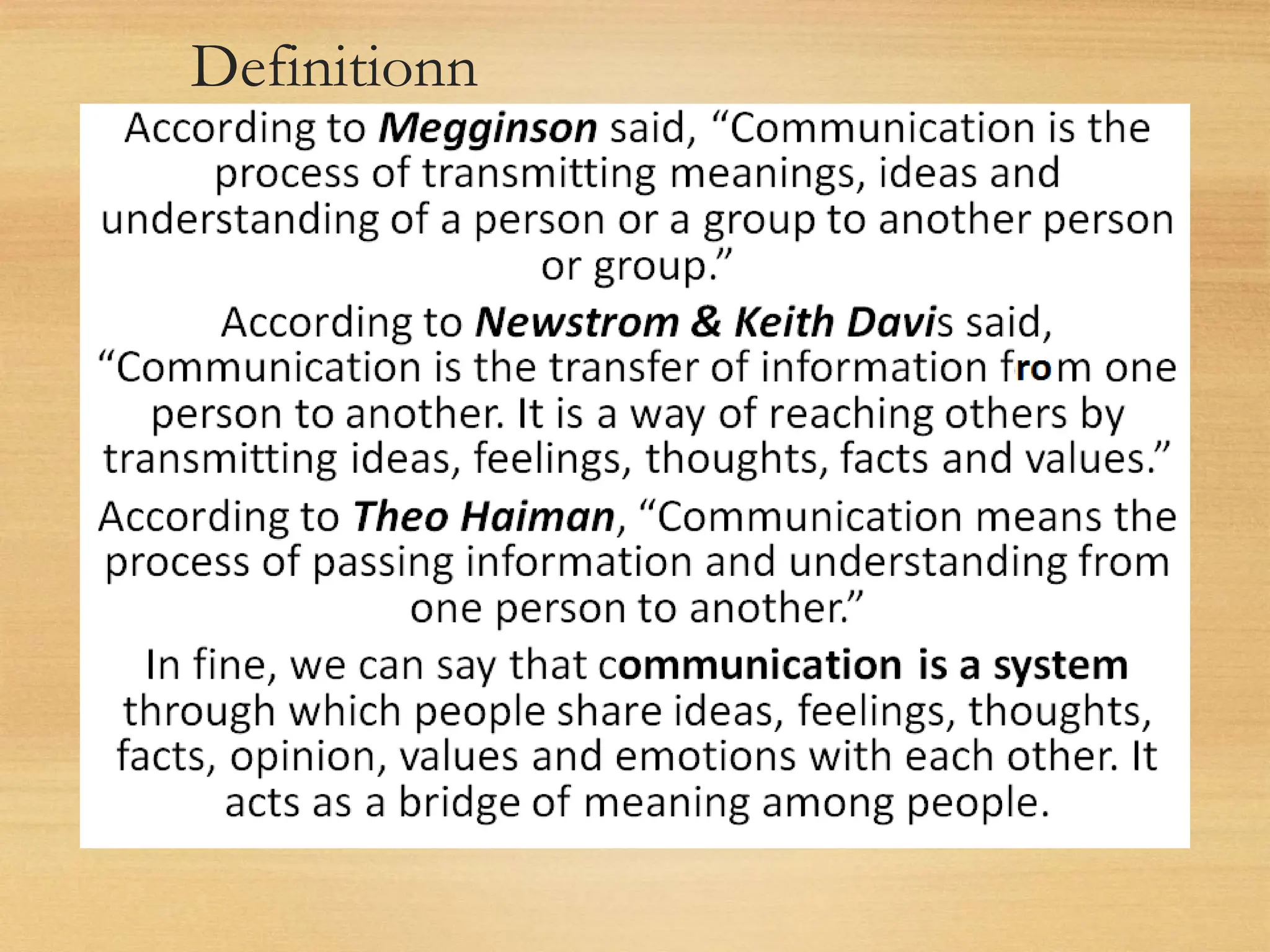 COMMUNICATION, SCOPE OF COMMUNICATION, TYPES | PPTX | Email | Internet