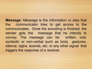 COMMUNICATION, SCOPE OF COMMUNICATION, TYPES | PPTX | Email | Internet
