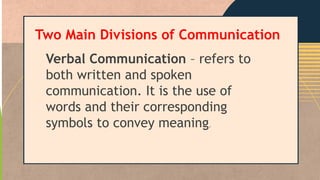 etymology of communication, communication process slides | PPTX