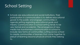 COMMUNICATION - DISCIPLINE AND IDEAS IN APPLIED SOCIAL SCIENCE | PPTX