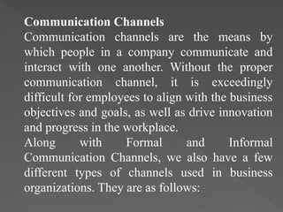 Communication types of communication pptx | PPT