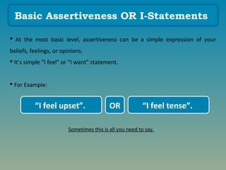 Communication Skills - Assertiveness | PPT