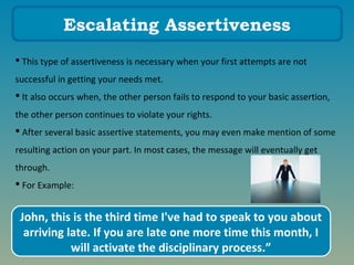 Communication Skills - Assertiveness | PPT