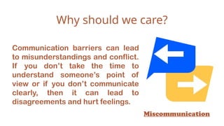 COMMUNICATION-BARRIERS ORAL COMMUNICATION | PPTX