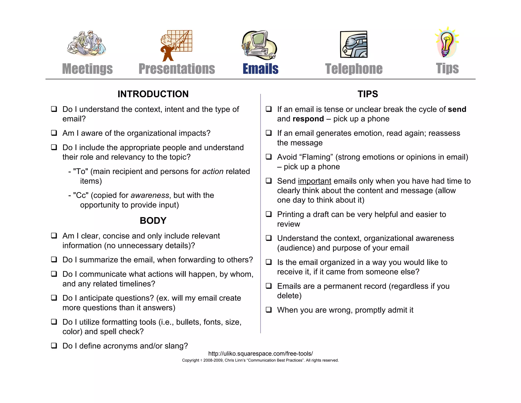 Communication Best Practices Pdf Email Internet