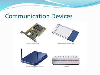 communication-devices-and its working on machine | PPT