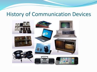 Communication devices | PPTX