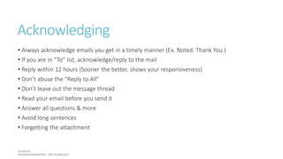 Professional Communication Etiquette | PPTX