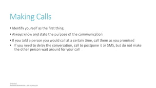 Professional Communication Etiquette | PPTX