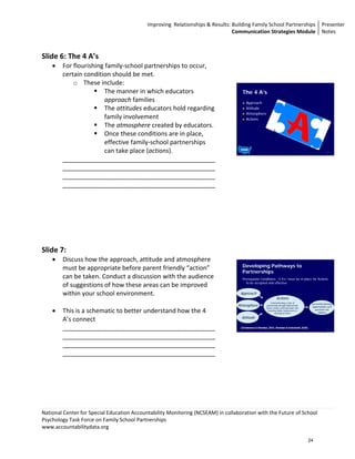 Unit 2: Communication - Parental Involvement Notes | PDF