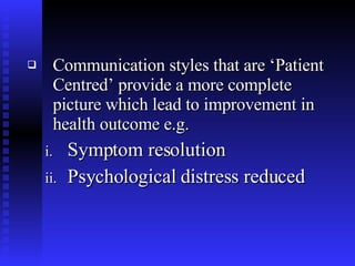 Communication In Healthcare New | PPT