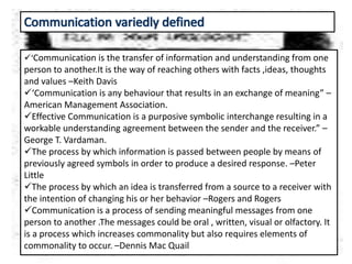 Communication intro | PPT
