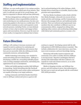 Communication plan-040610 | PDF