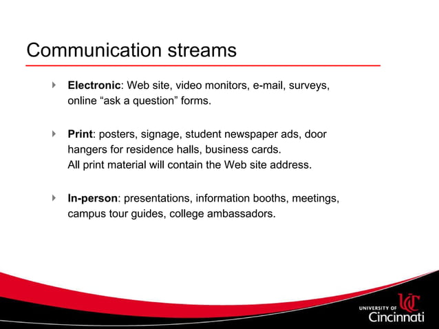 Communication Power Point | PPT | College Planning | College Education