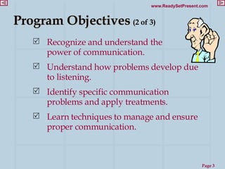 COMMUNICATION POWERPOINT | PPT