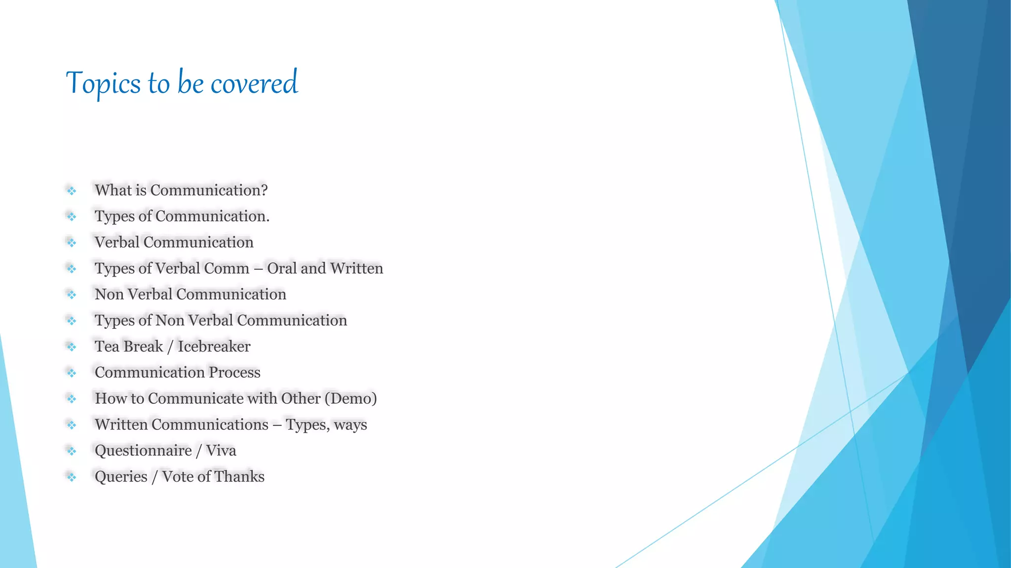 Communication Skills - Office purpose | PPTX