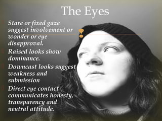 Non verbal communication and body language | PPT