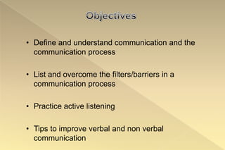 Communication skills | PPT