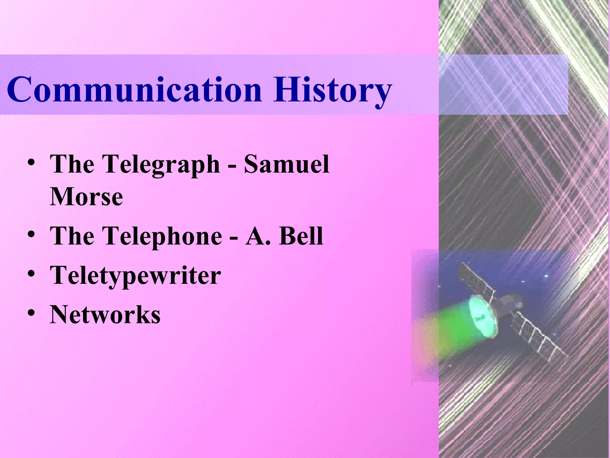 Communication System Devices | PPT