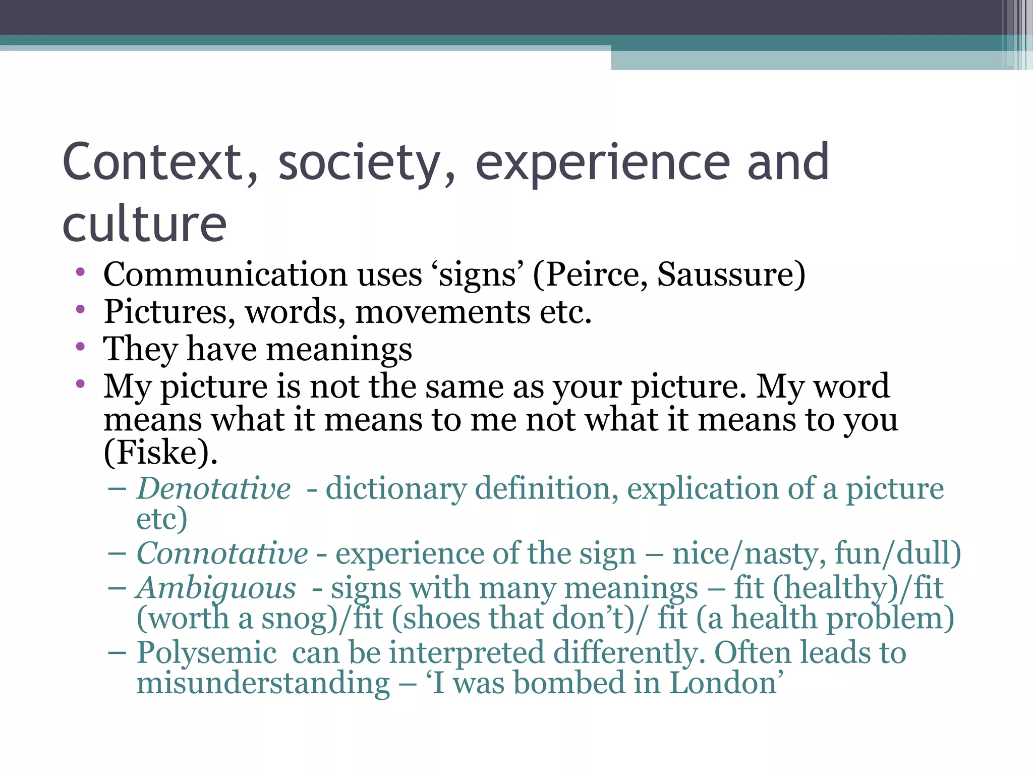 Communication theory 2 | PPT