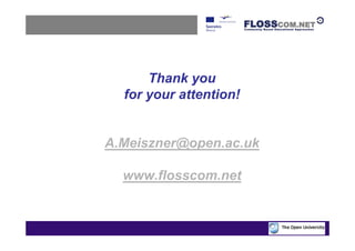 Communication tools in FLOSS communities | PPT