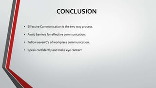 Communication | PPT