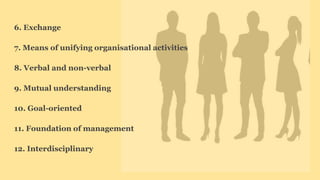 Communication, meaning and introduction | PPTX