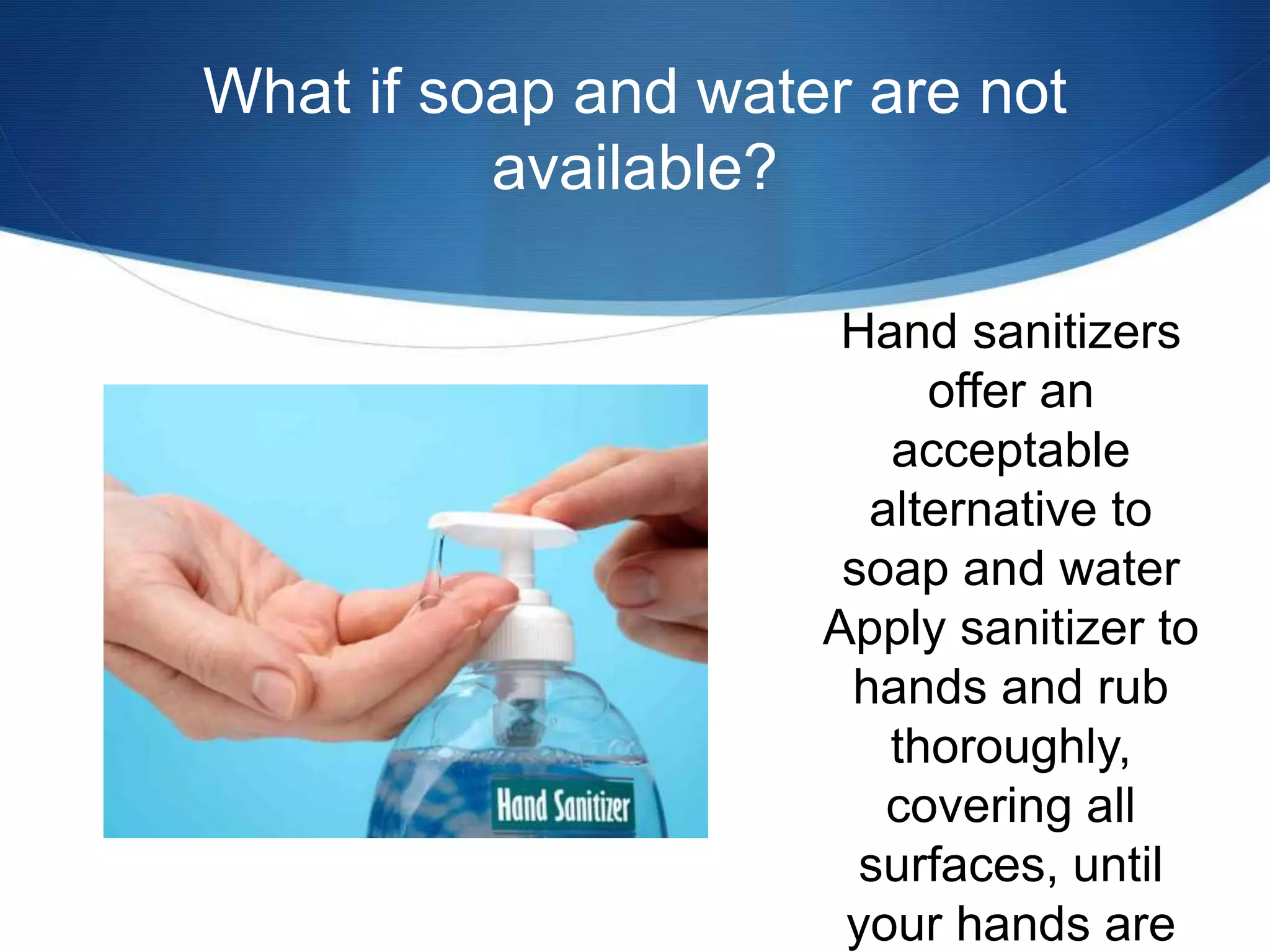 The Importance of Hand Washing! | PPTX
