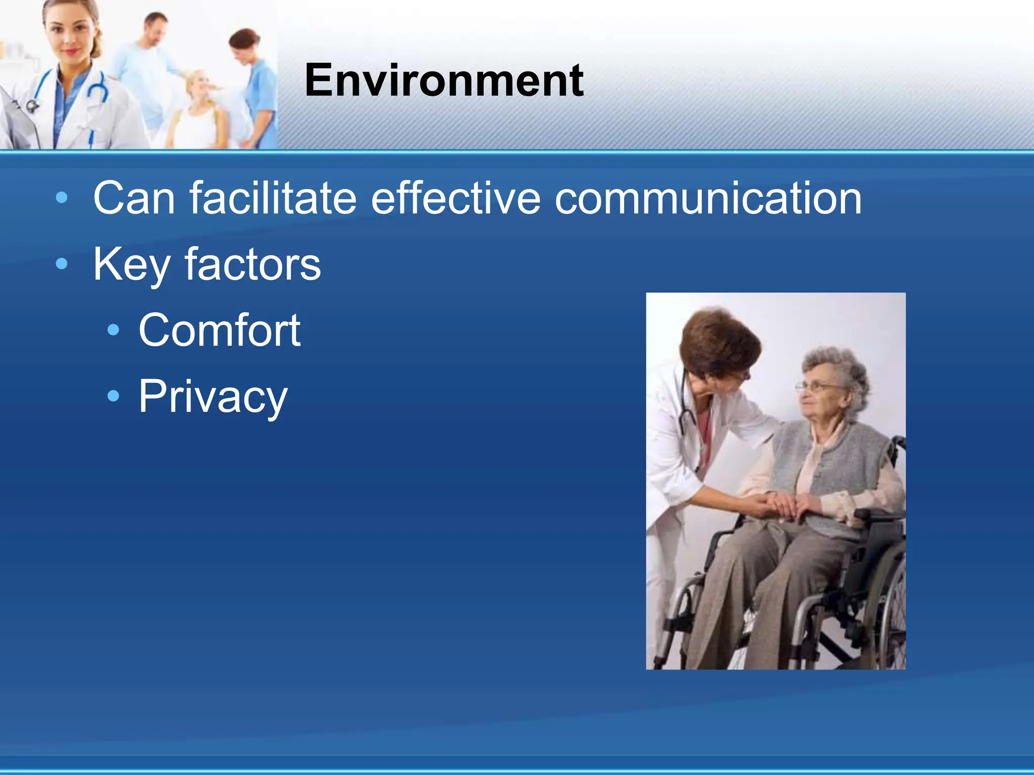 Communication skills for nurses in clinical settings | PPTX