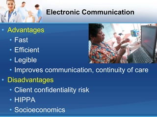 Communication skills for nurses in clinical settings | PPTX