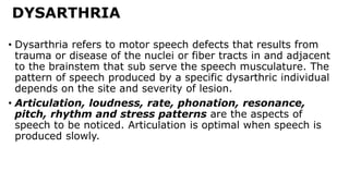 Communication disorder and it's management | PDF | Ear, Nose and Throat ...