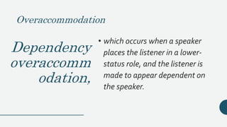Communication Accommodation Theory | PPTX