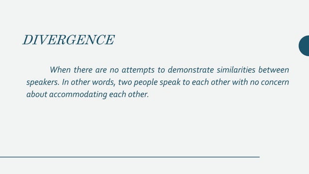 Communication Accommodation Theory | PPTX | Dating | Family and ...