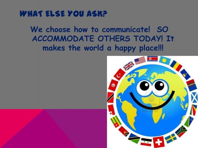 Communication accommodation theory | PPTX | Family and Relationships