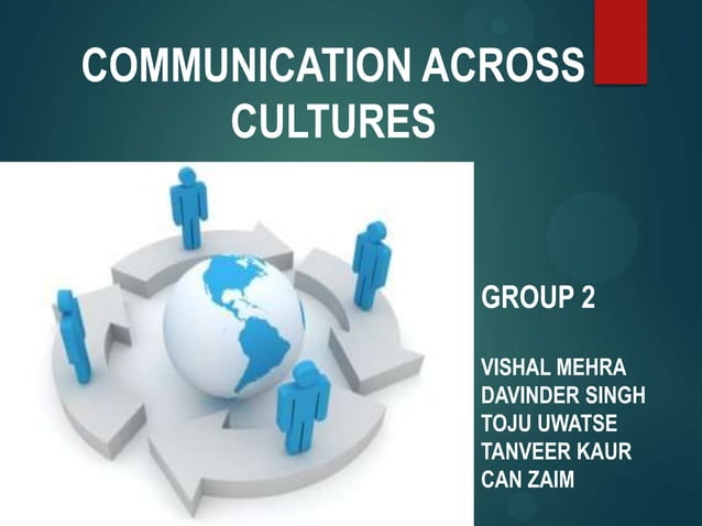 Communication across culture | PPTX