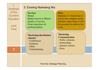 Free marketing plan sample of McKinney Communication Agency in Chicago ...