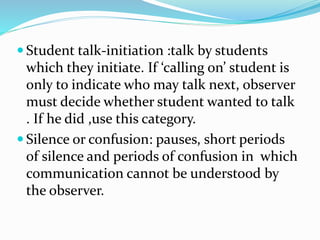 Communication and classroom interaction | PPTX