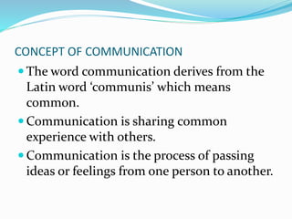 Communication and classroom interaction | PPTX