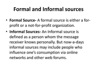 Communication and consumer behavior | PPT