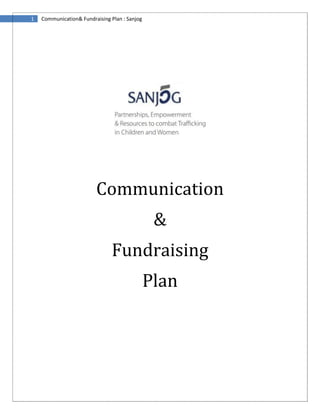 Communication and fundraising plan | PDF