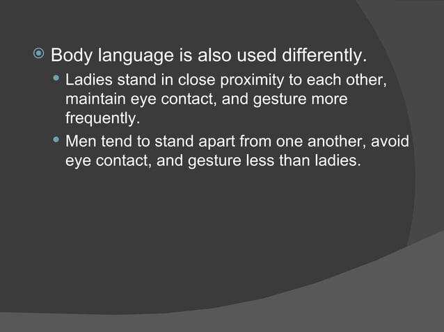 Communication and gender[1] | PPT