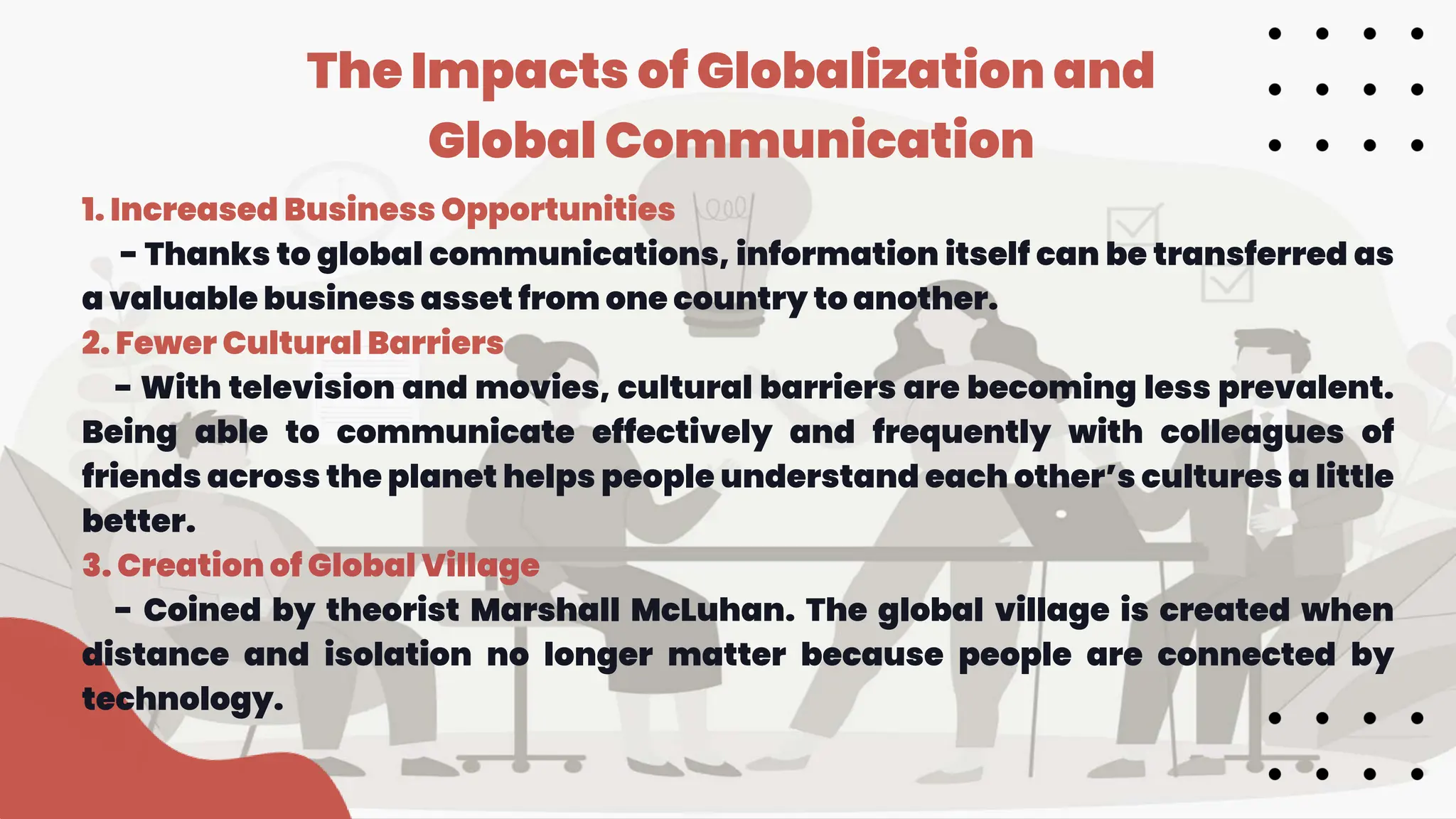 Communication and Globalization Report.pptx | Business | Business and ...