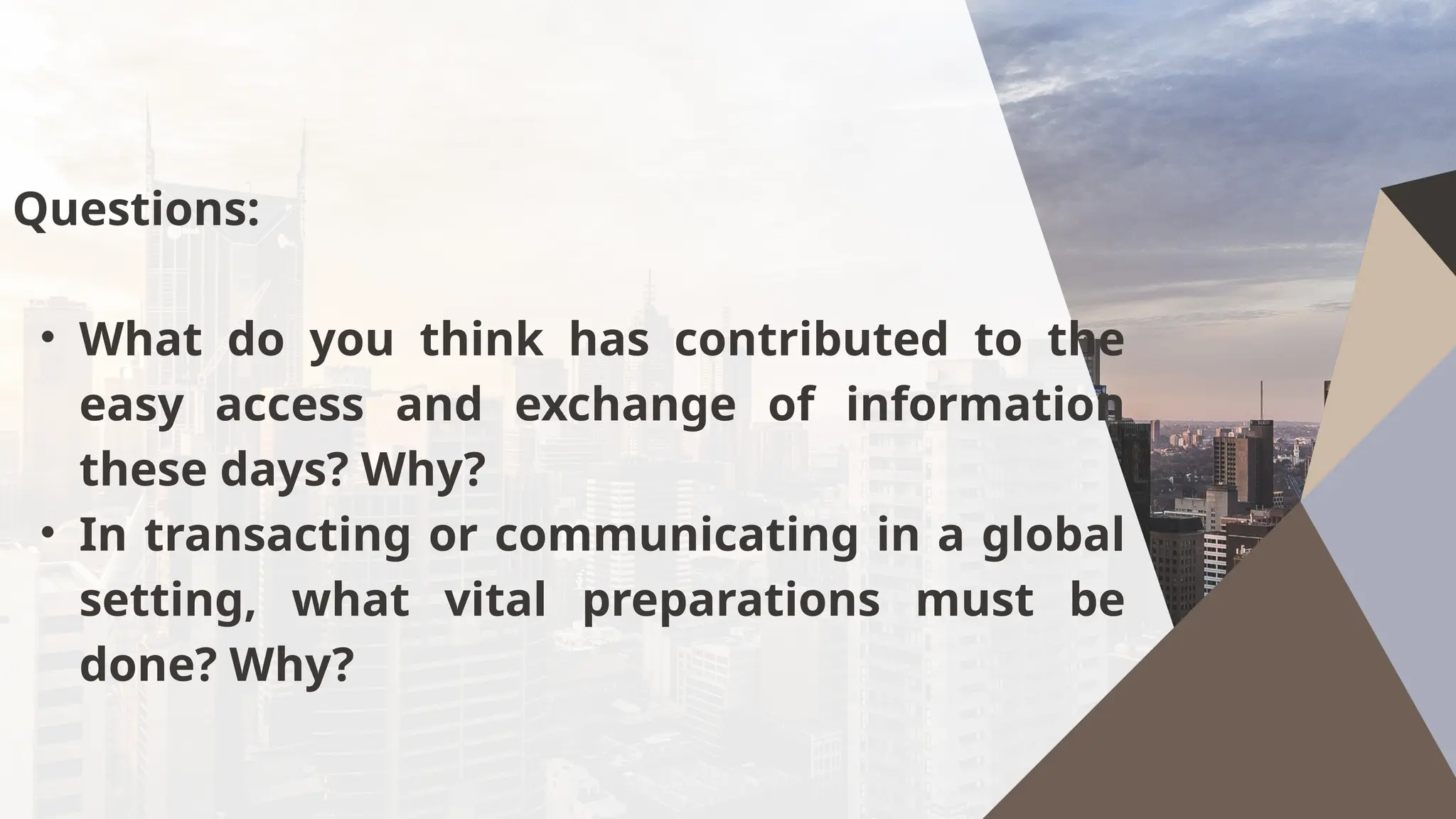 COMMUNICATION AND GLOBALIZATION.pptxXXXX | PPTX